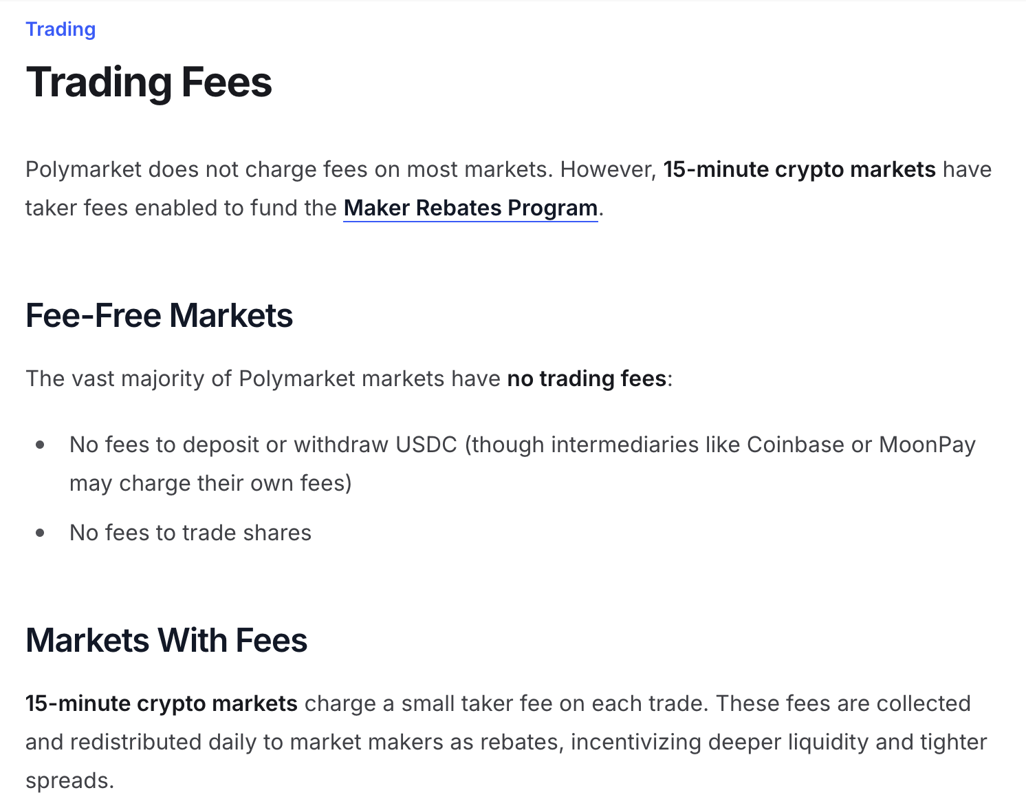 Polymarket introduces fees up to 3% on short-term markets