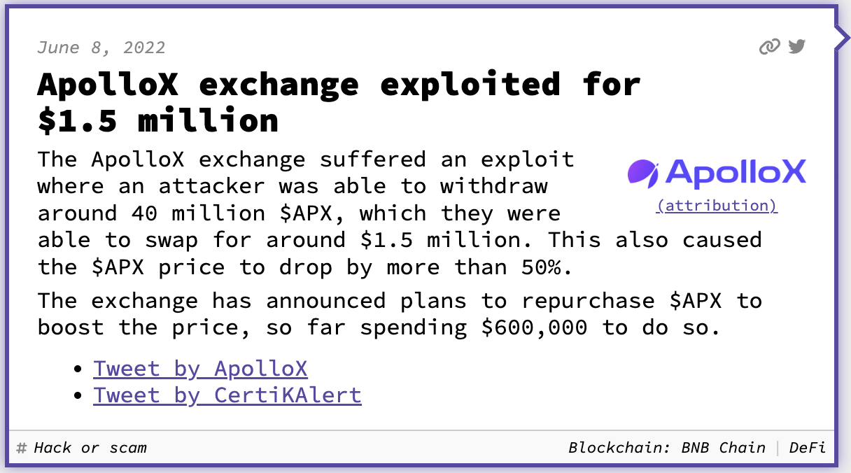 ApolloX DEX review 2026: fees, trustworthiness, and scores