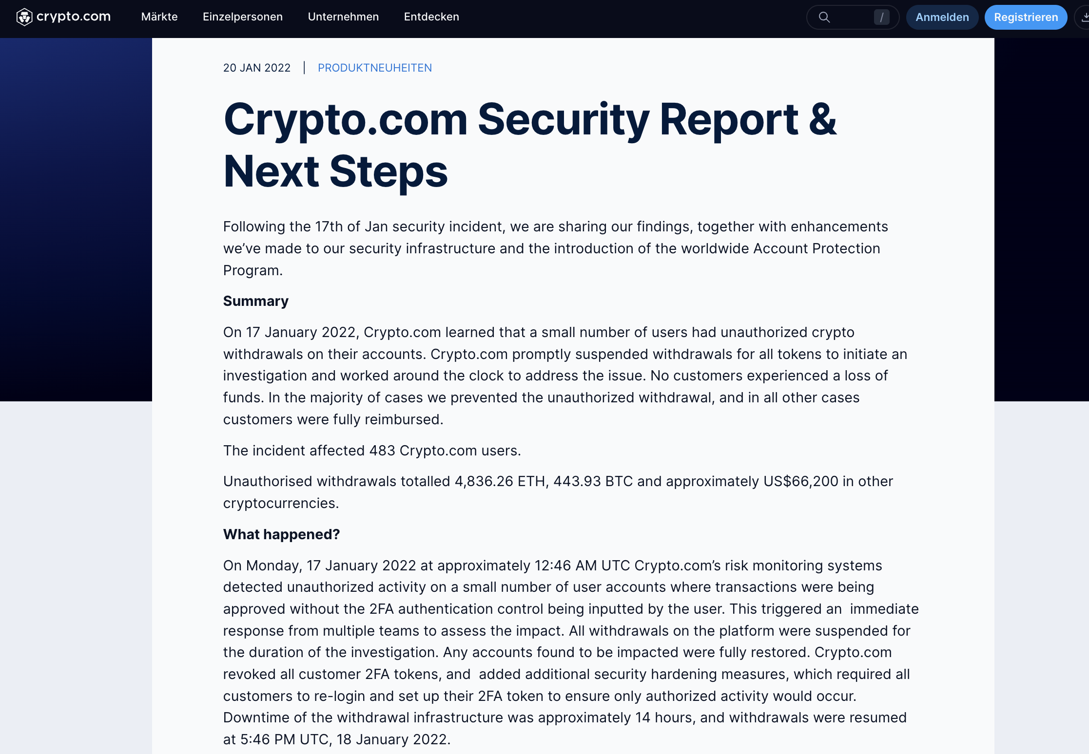 Crypto.com credit card review 2026: is the Visa card still worth it