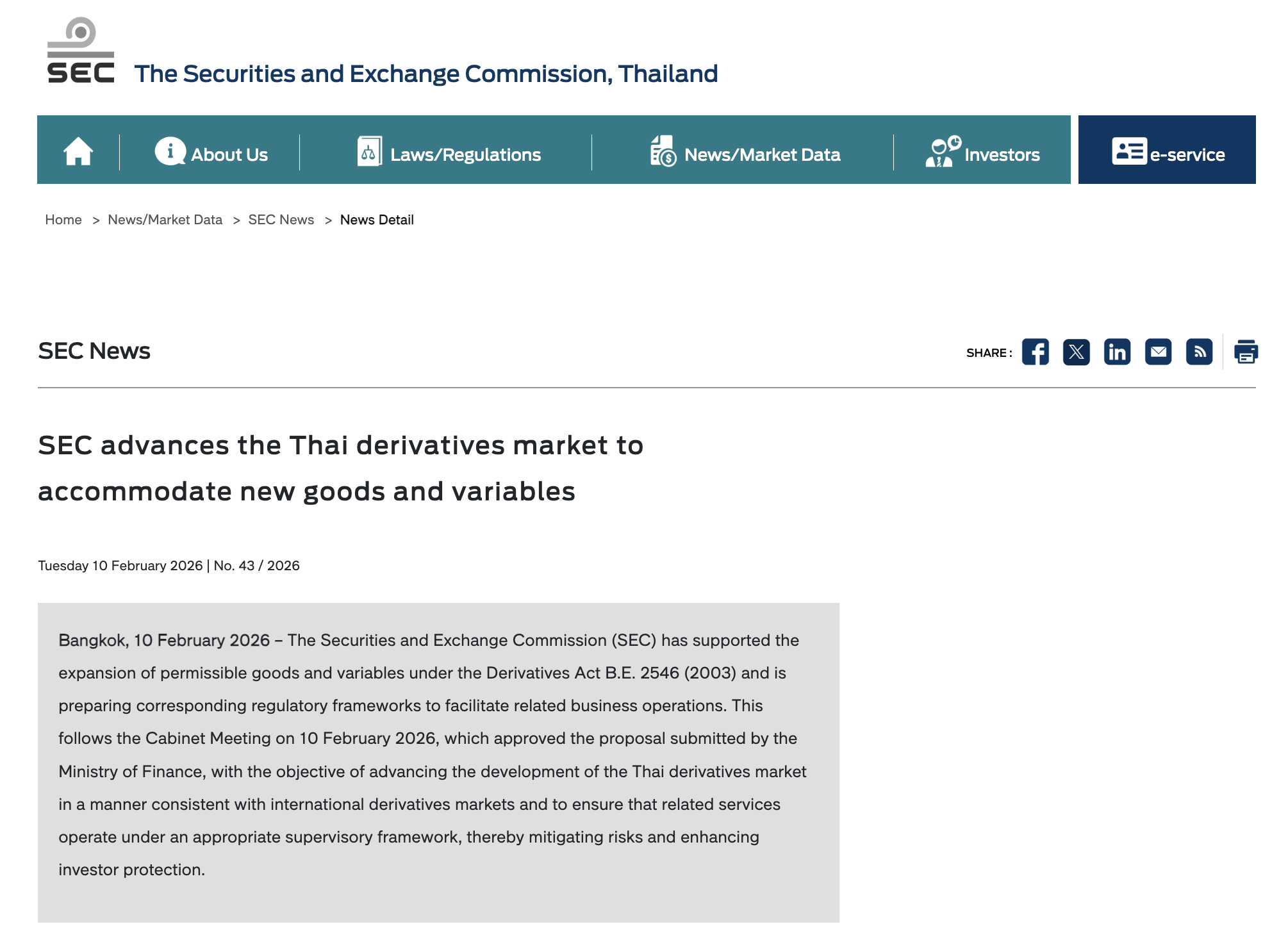Thailand approves digital assets as underlying products for regulated ...